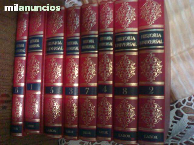 MIL ANUNCIOS.COM - Enciclopedia historia universal 8 tomos