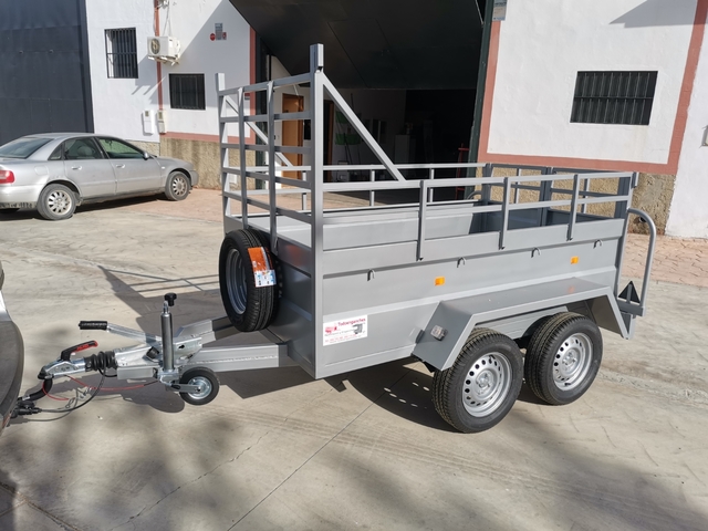 MIL ANUNCIOS.COM - Remolque 2 ejes con freno