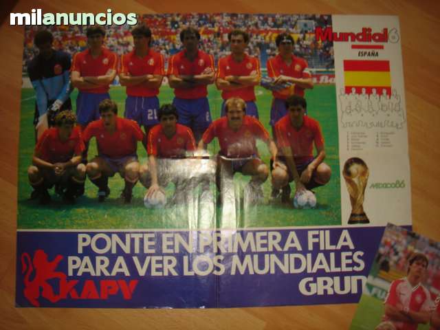 MIL ANUNCIOS.COM - 4 Posters Mundial Mexico 1986