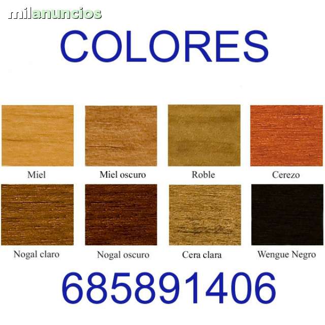 MIL ANUNCIOS.COM - Color wengue,miel,cerezo,roble,nogal