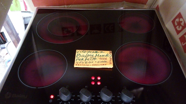 ≫ Vitrocerámica Balay Con Mandos En El Horno Comprar Precio Y