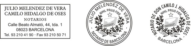 MIL ANUNCIOS.COM - Sellos Notarios