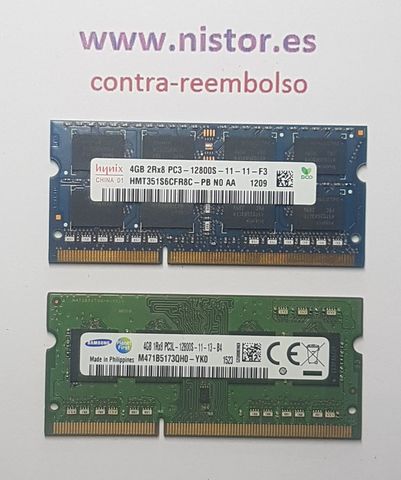 MIL ANUNCIOS.COM - Memoria RAM 4GB DDR3 portátil