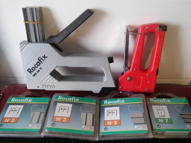 MIL ANUNCIOS.COM - Grapadora clavadora rocafix ms 40 v