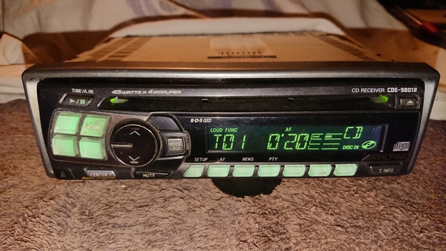 Alpine cde 9801r