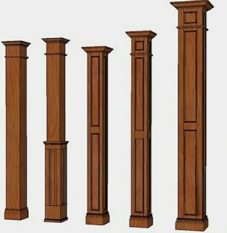 MIL ANUNCIOS.COM - Columnas de madera