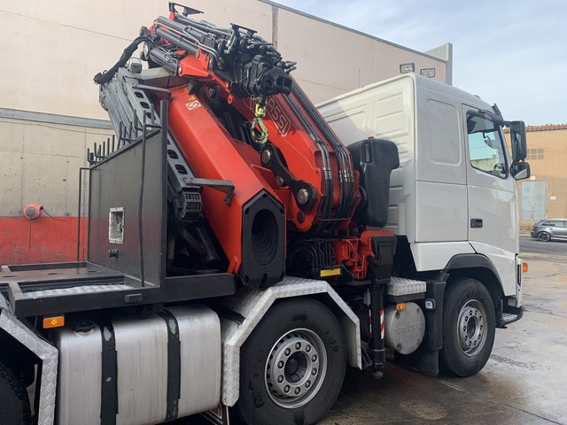 MIL ANUNCIOS.COM - Volvo Fh12 Tractora grua Fassi 1100 AXP 28 + Jib