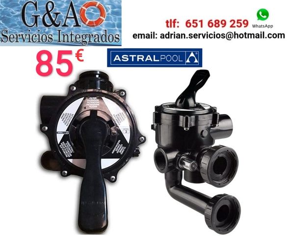 MIL ANUNCIOS.COM - Válvula selectora 1 ½ Astralpool (nueva)